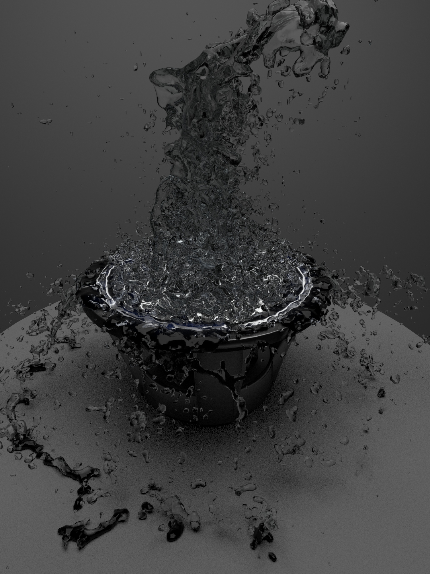 Raytracing Explosive Liquid